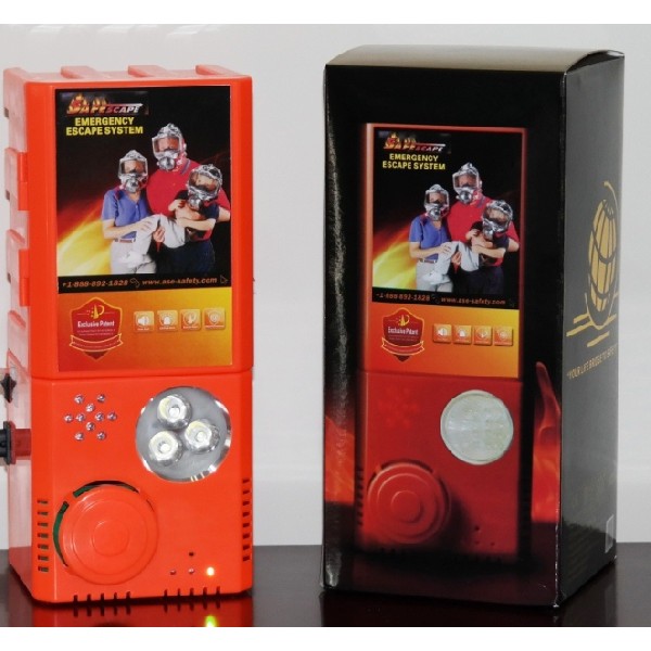 ASE30DH EMERGENCY ESCAPE SYSTEM - SMOKE / GAS DETECTOR - SMOKE HOOD
